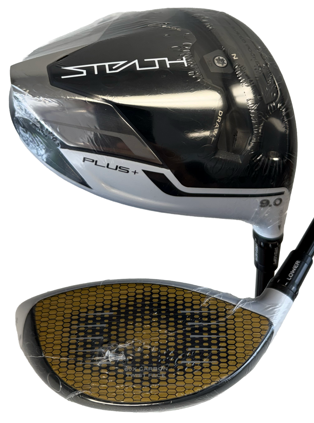 TaylorMade MyStealth Plus Driver, 9.0 Loft, Yellow Face, Black Writing ...