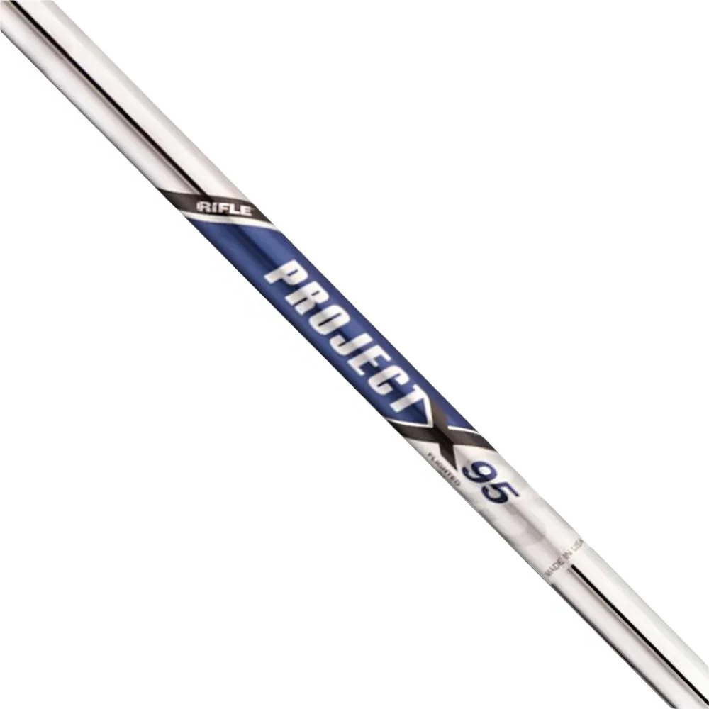 TRUE TEMPER Project X 95 Flighted 5.0 Flex Parallel Tip Iron Shafts ...