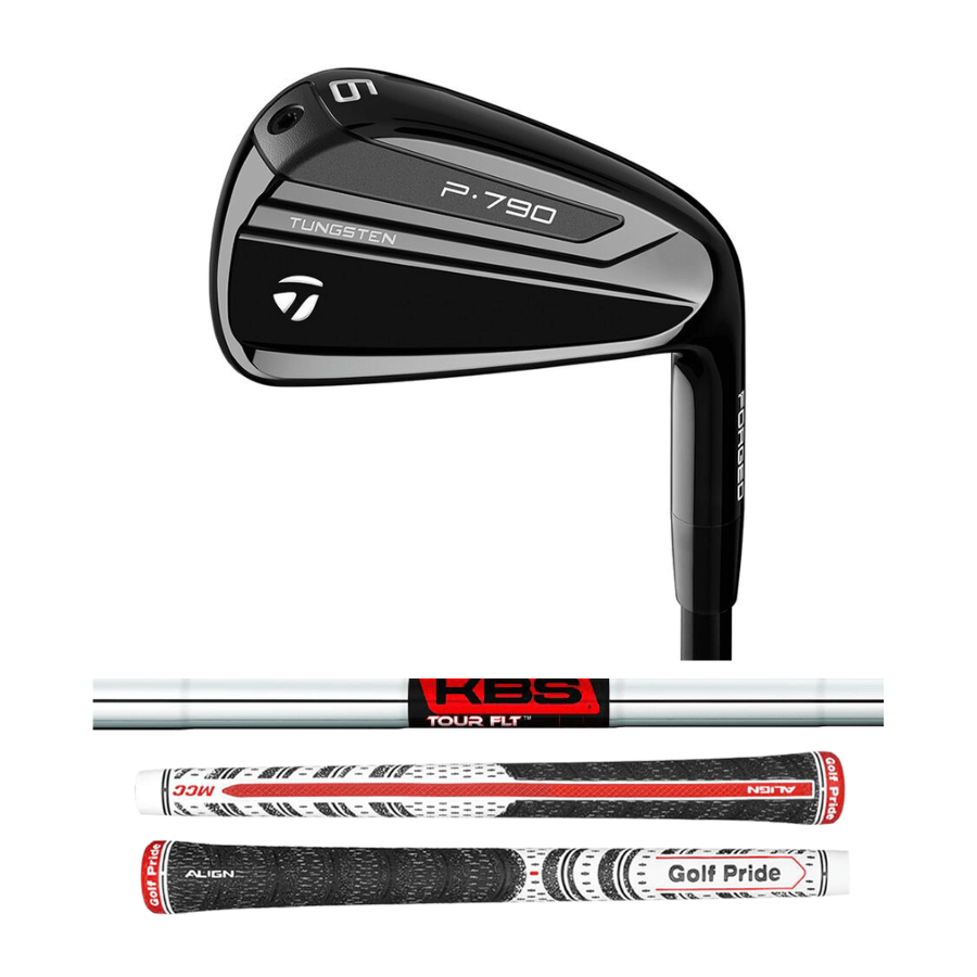TaylorMade P790 Black #3-PW, AW Iron Set, KBS Tour FLT Shafts – Golf ...