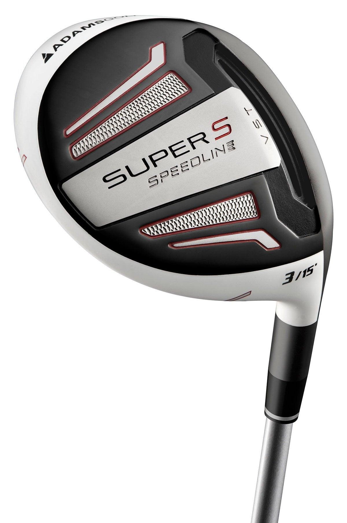 LEFTY Adams White Super S Speedline 3-15* Fairway Wood/Matrix Radix Re ...
