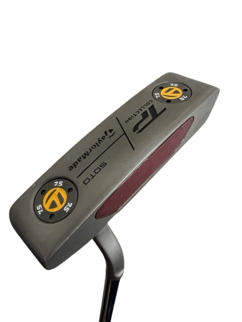 TaylorMade TP Collection Soto Putter 35", Maroon Super Stroke Grip ...