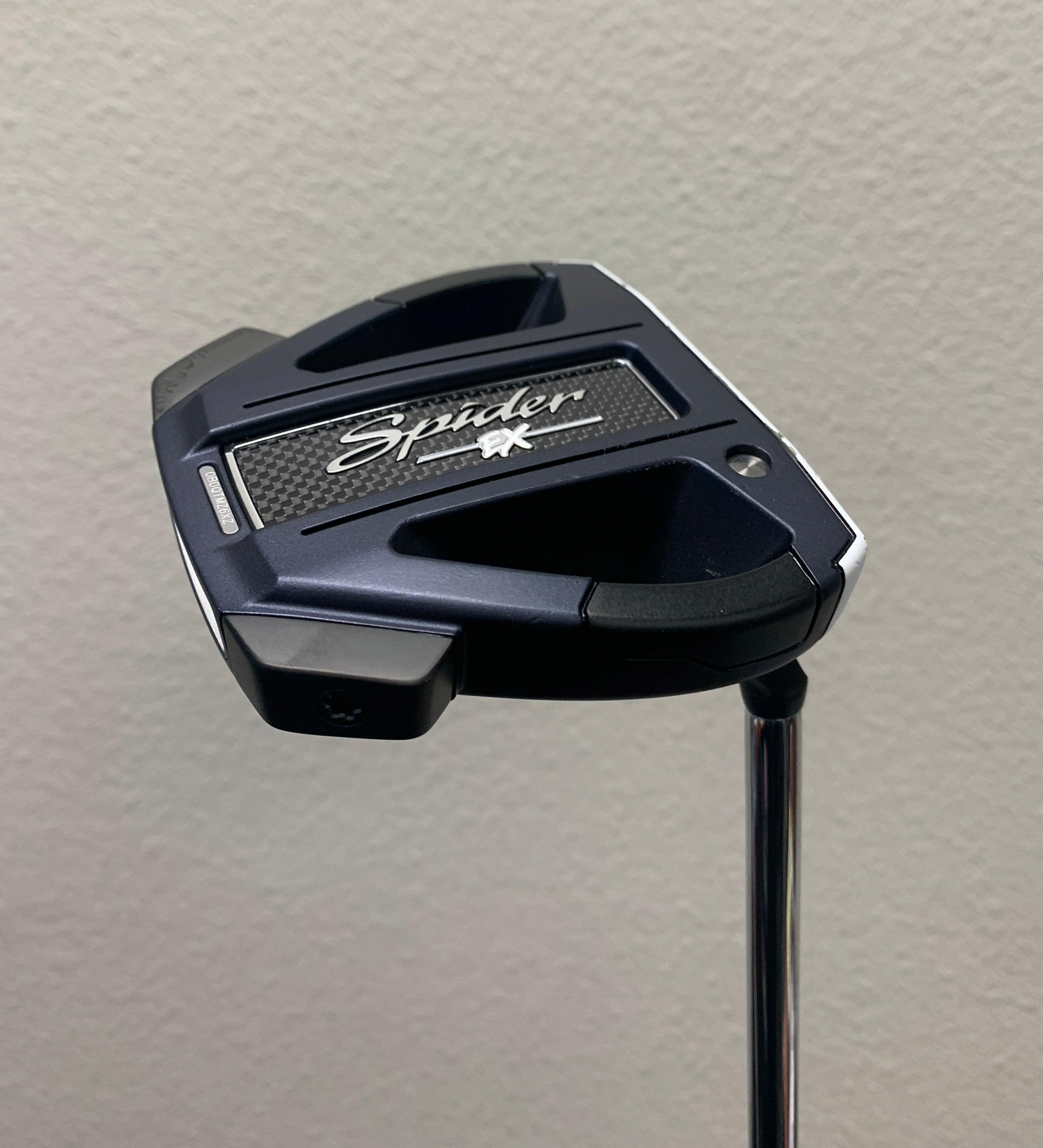 Used TaylorMade Spider EX Navy Putter, Slant Neck, 34 Inches, SuperStr ...