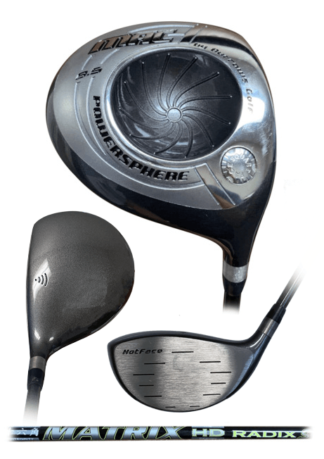 Burrows Golf Power Sphere Driver, 8.5 Degrees with Hot Face – Golf ...